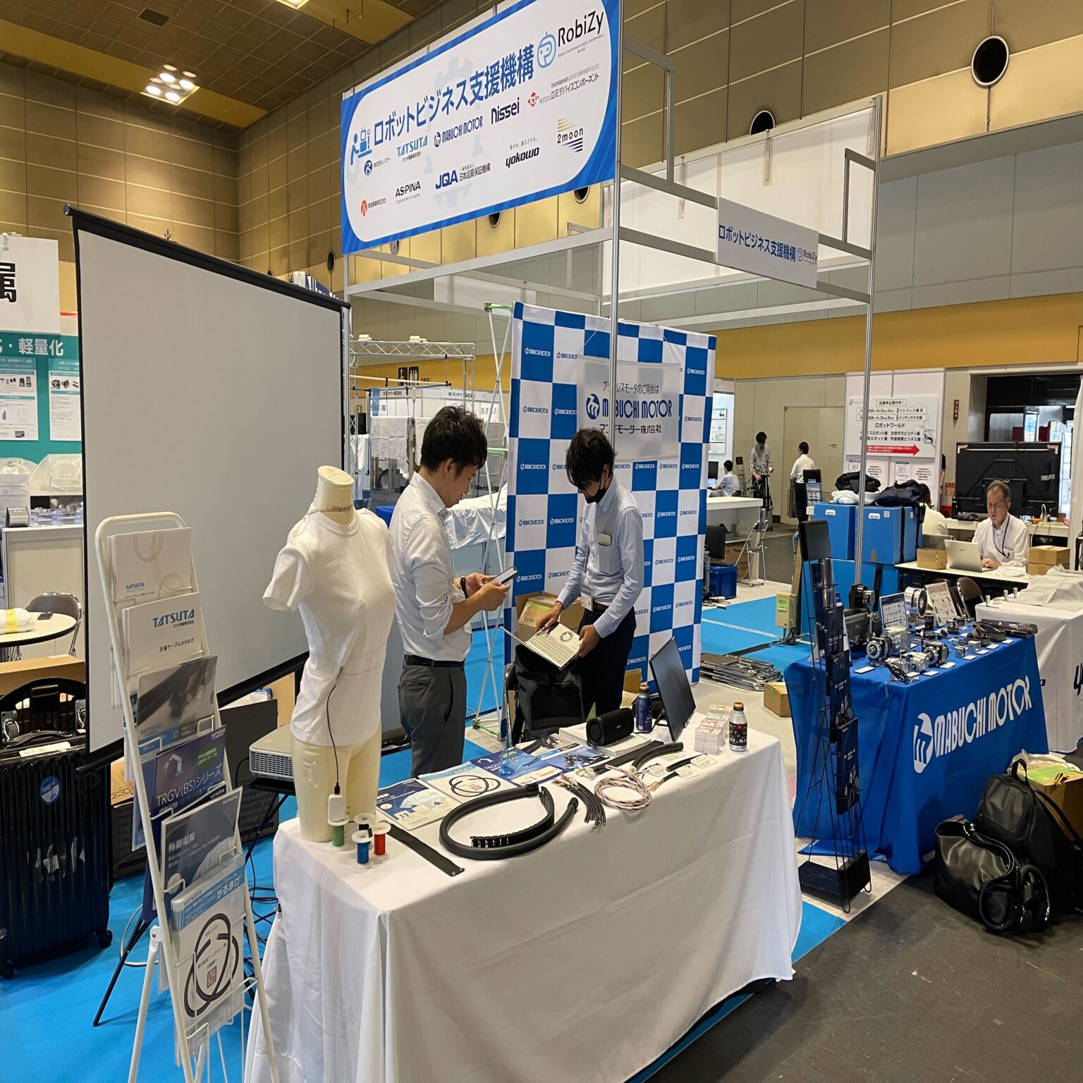 6月5日、6日 関西ロボットワールドへ出展しました - ロボットビジネス支援機構｜RobiZy